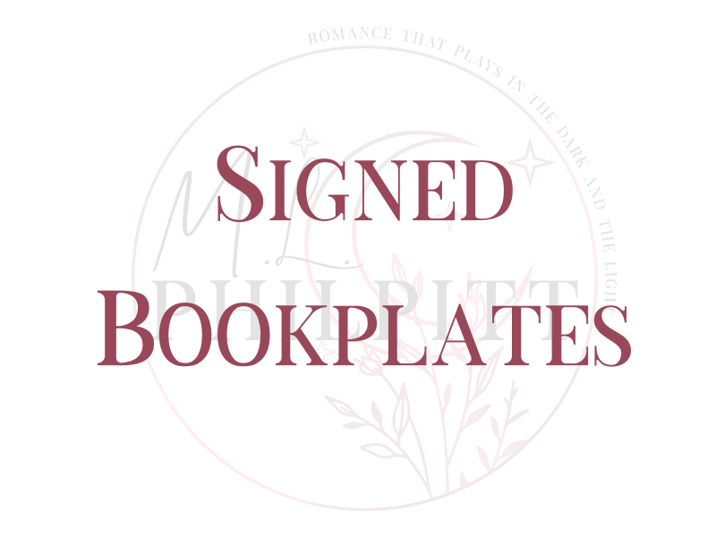 Signed Bookplates — M.L. Philpitt